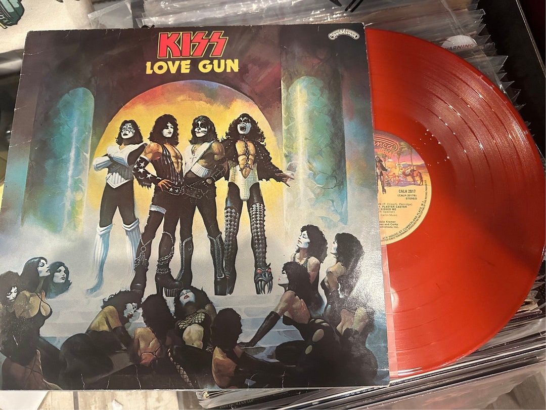 Kiss Love Gun 1977 Lp UK, Casablanca, Red Viny, Vintage, Rare - Etsy