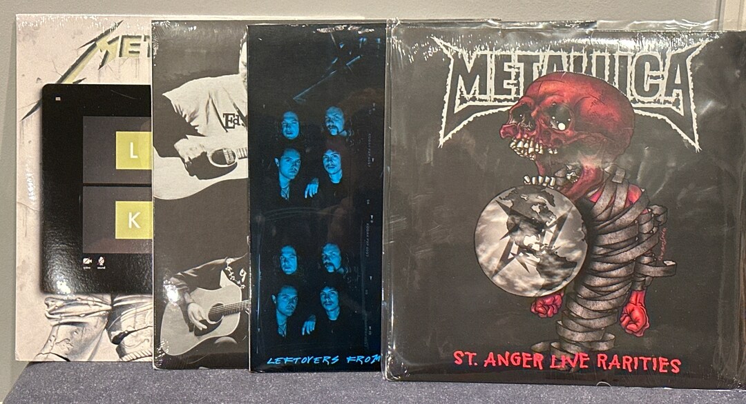 Metallica Vinyl Club Set, Editions 5-8, New, Sealed in the Shrink Wrap ...