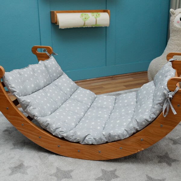 Wooden Climbing Arch Montessori Pillow - Etsy