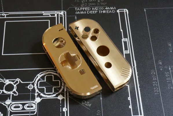 Aluminum Joycons for Nintendo Switch Boxy Pixel Metal Joycon ...