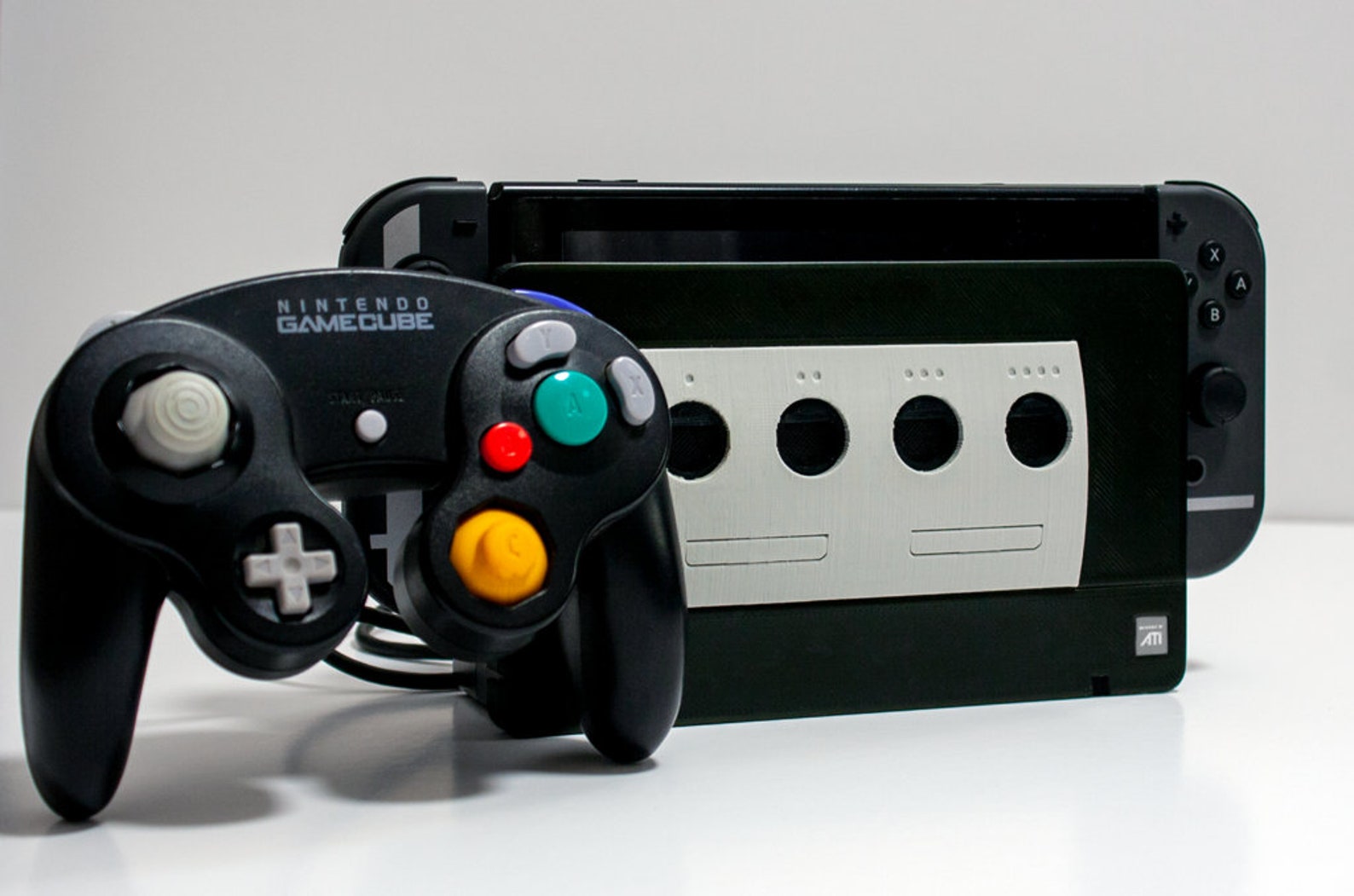 Nintendo Gamecube Switch Dock for the Nintendo Switch 3D Printed ...