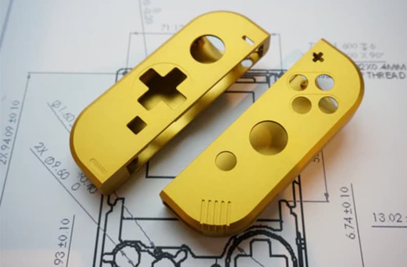 Aluminum Joycons for Nintendo Switch Boxy Pixel Metal Joycon ...