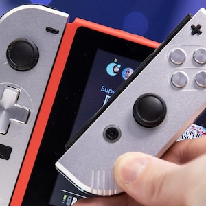 Aluminum Joycons for Nintendo Switch Boxy Pixel Metal Joycon ...