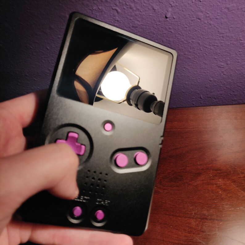 Gameboy SP Unhinged Metal Console Custom Modded GBSP Upgraded Build IPS ...