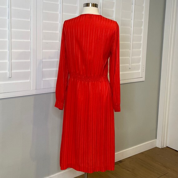 Sears Vintage 1980’s Red Midi Dress - Gem