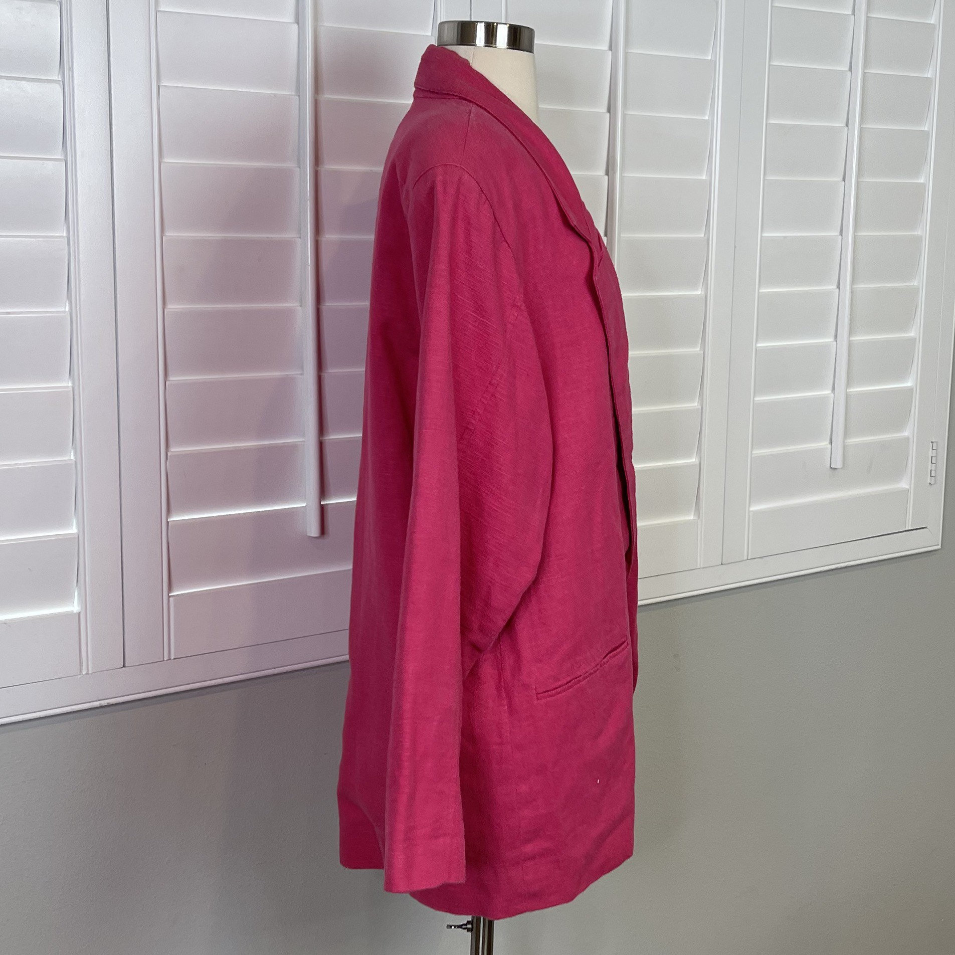 Adolfo Royalty Collection Vintage Pink Oversized Blazer - Etsy