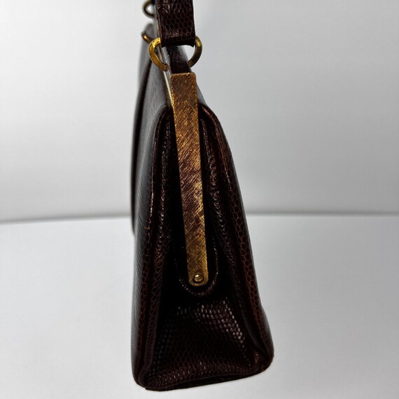 Vintage Whitbey for Macys New York Brown Lizard/Repti… - Gem