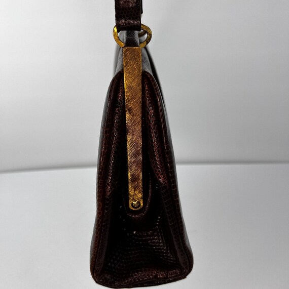 Vintage Whitbey for Macys New York Brown Lizard/Repti… - Gem