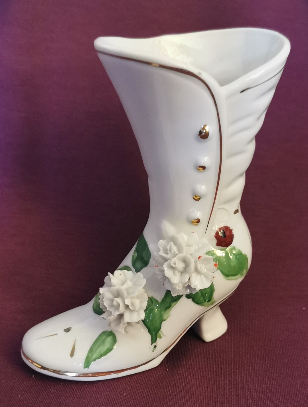 Decorative Pottery Boot - Etsy