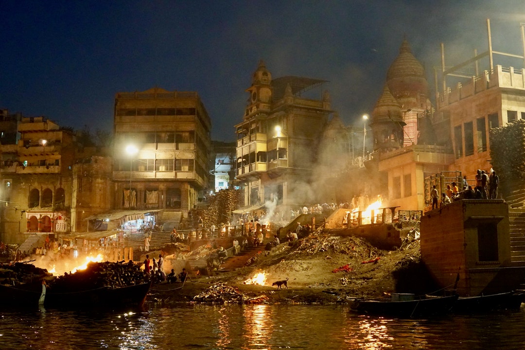 Varanasi Ganges Photo Print – Burning River Fine Art Wall Decor - Etsy