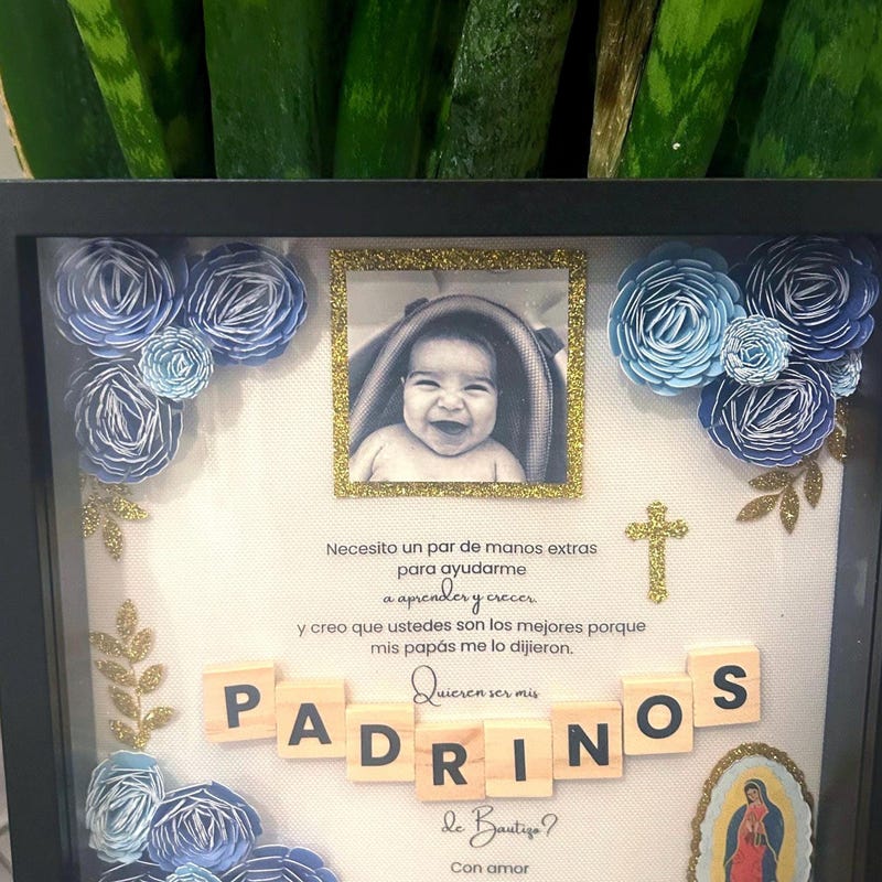 Baptism Shadow Box - Etsy