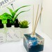 Immersed Flowerbed Mini Scented Oil Diffuser | Epoxy Resin Reed ...