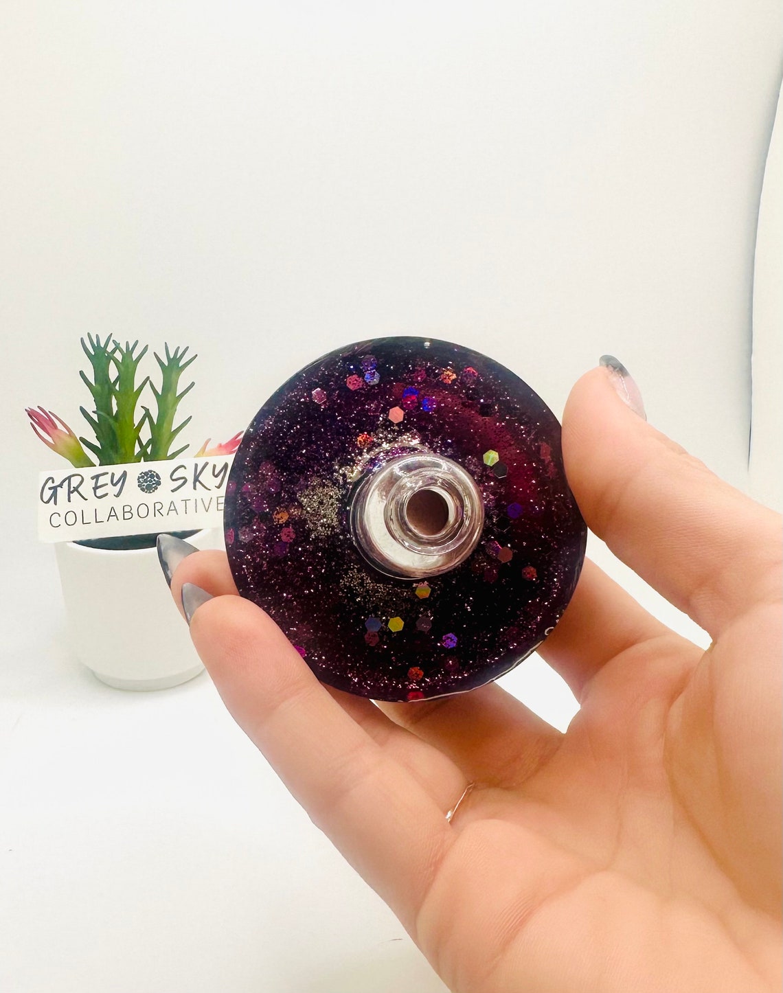 Sphere of Stars Mini Scented Oil Diffuser | Epoxy Resin Reed Diffuser ...