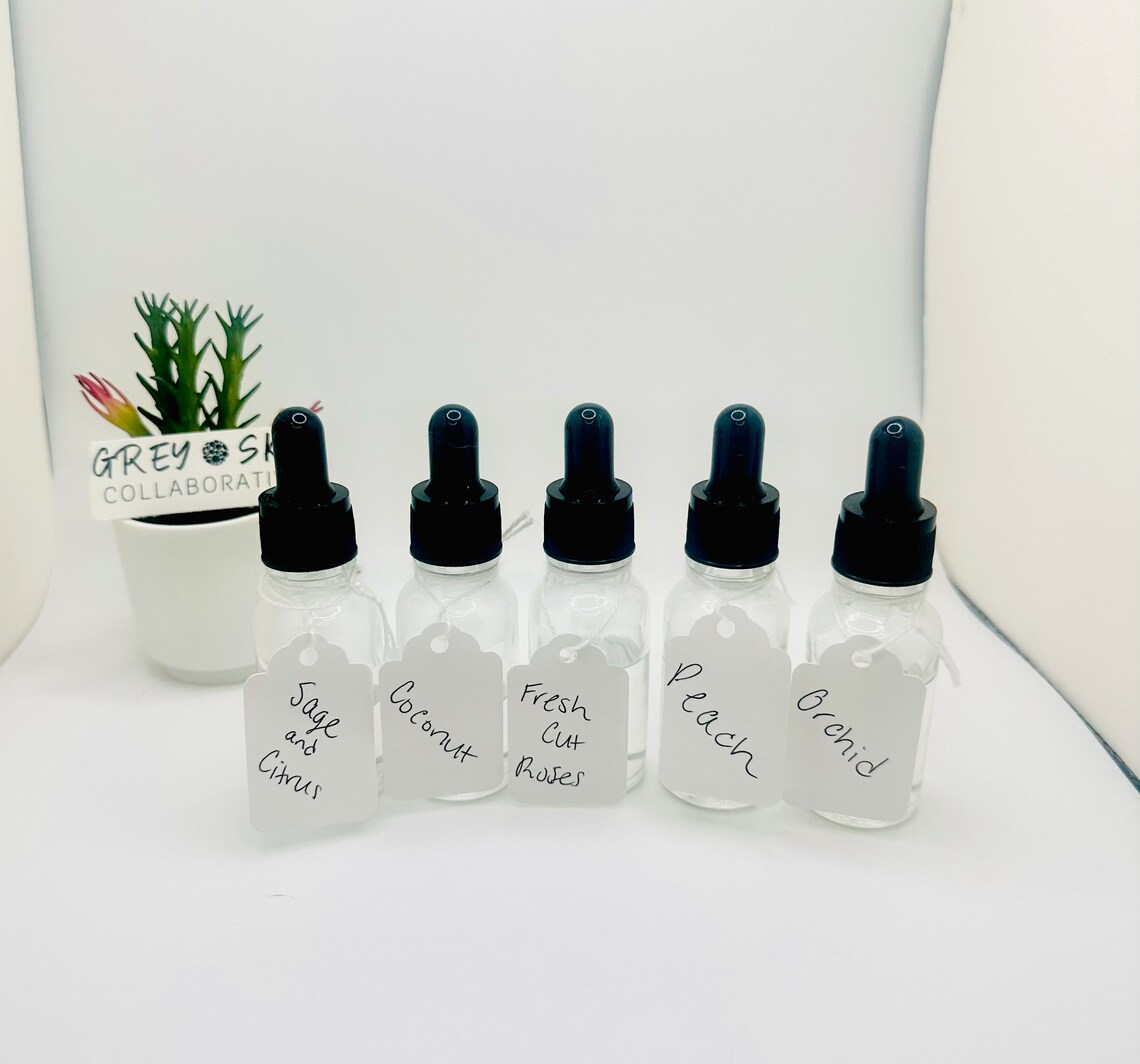 Immersed Flowerbed Mini Scented Oil Diffuser | Epoxy Resin Reed ...