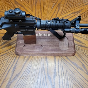 AR 15 Rifle Stand. Perfect for Working On, Cleaning or Displaying Your ...
