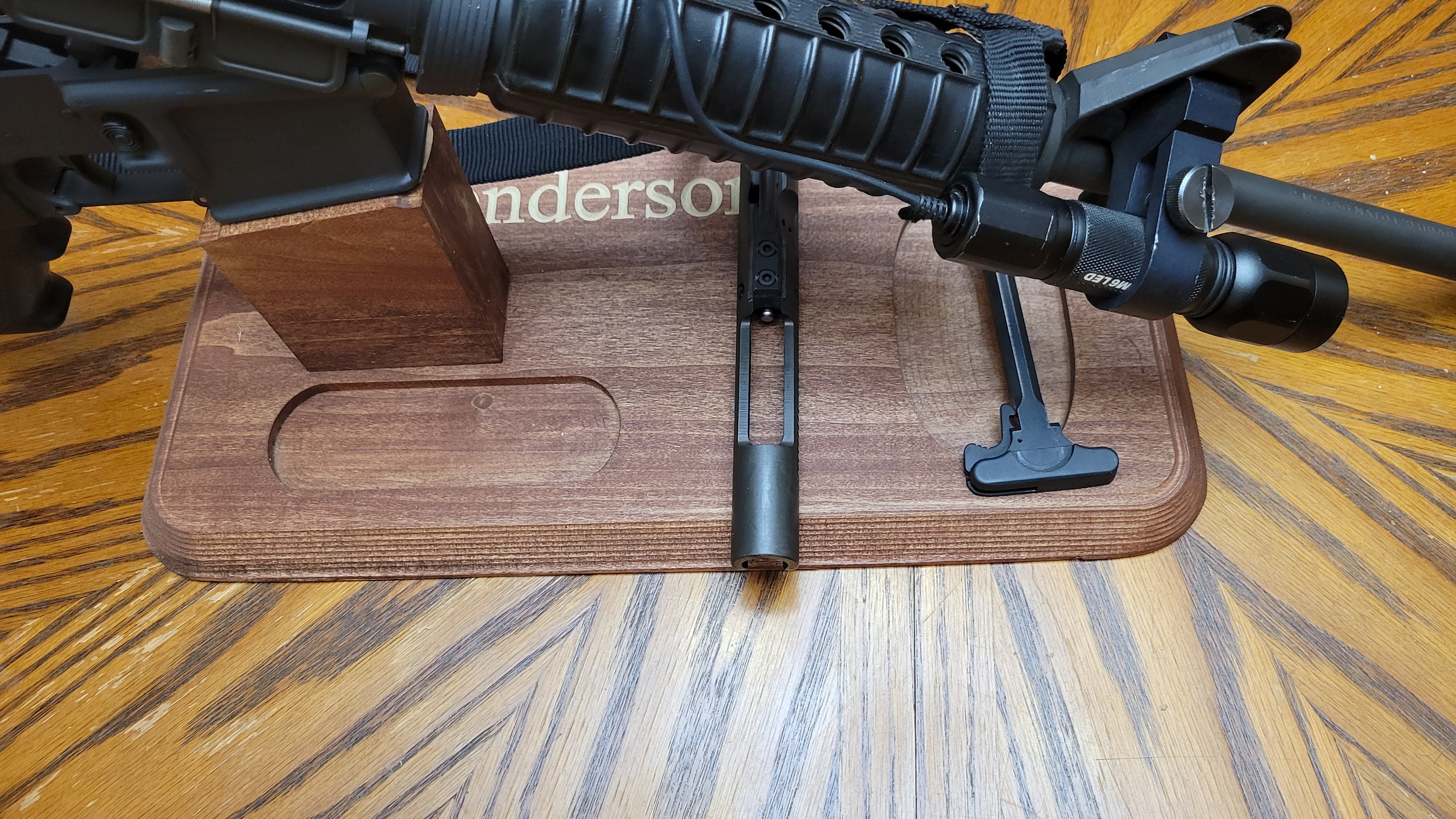 AR 15 Rifle Stand. Perfect for Working On, Cleaning or Displaying Your ...