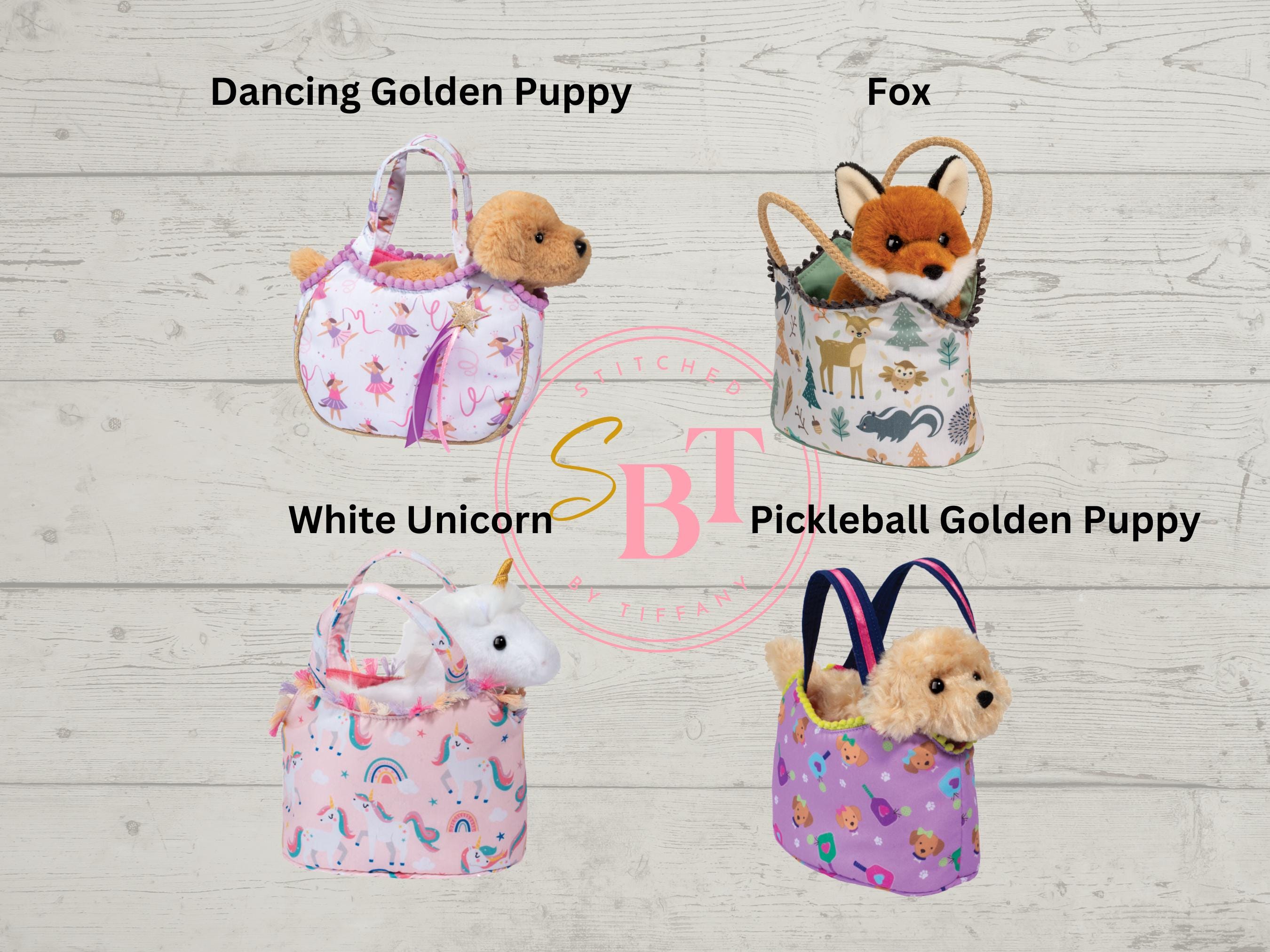 Personalized Pet Purse, Custom Embroidered, Monogrammed Plush Animal ...