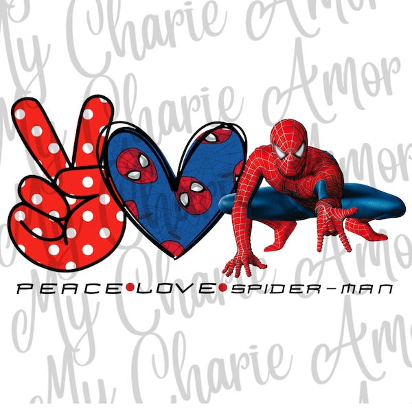 Spider Man Sublimation Designs - Etsy