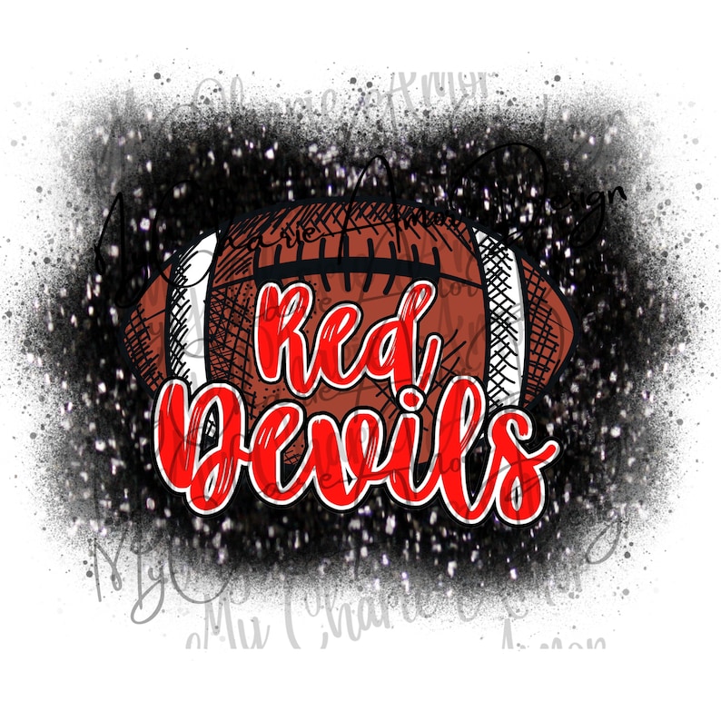 Red Devils Png Red Devils Football Team Sublimation - Etsy
