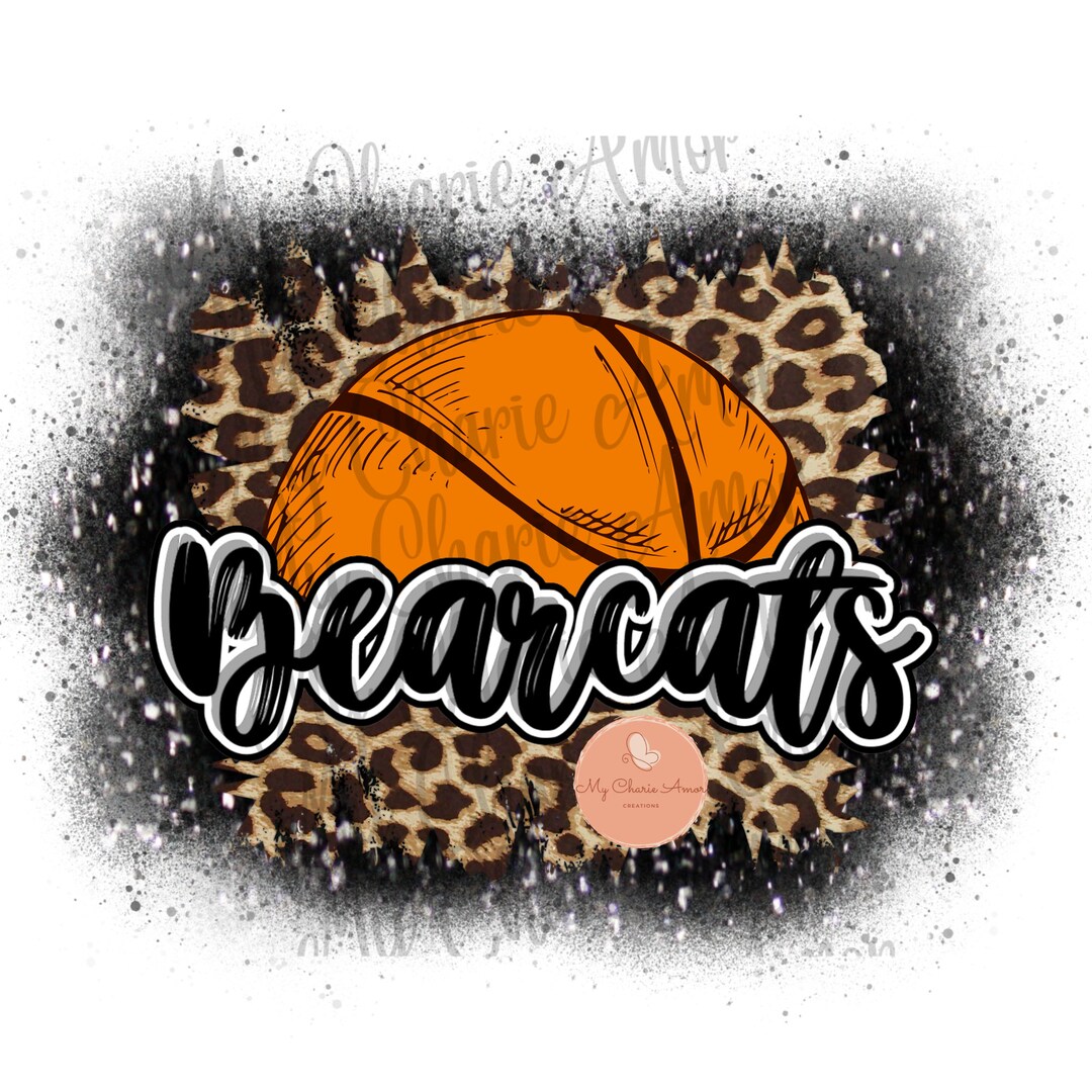 Bearcats Png, Bearcats Basketball, Team, Sublimation, Cheetah Print ...