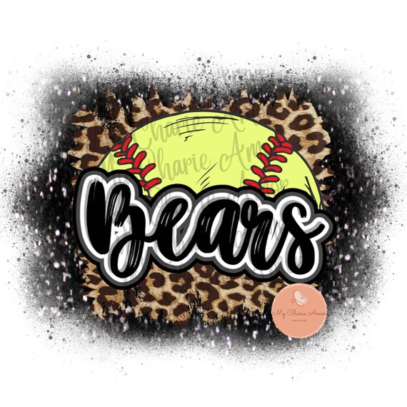 Bears Png Bears Softball Team Softball Cheetah Print - Etsy