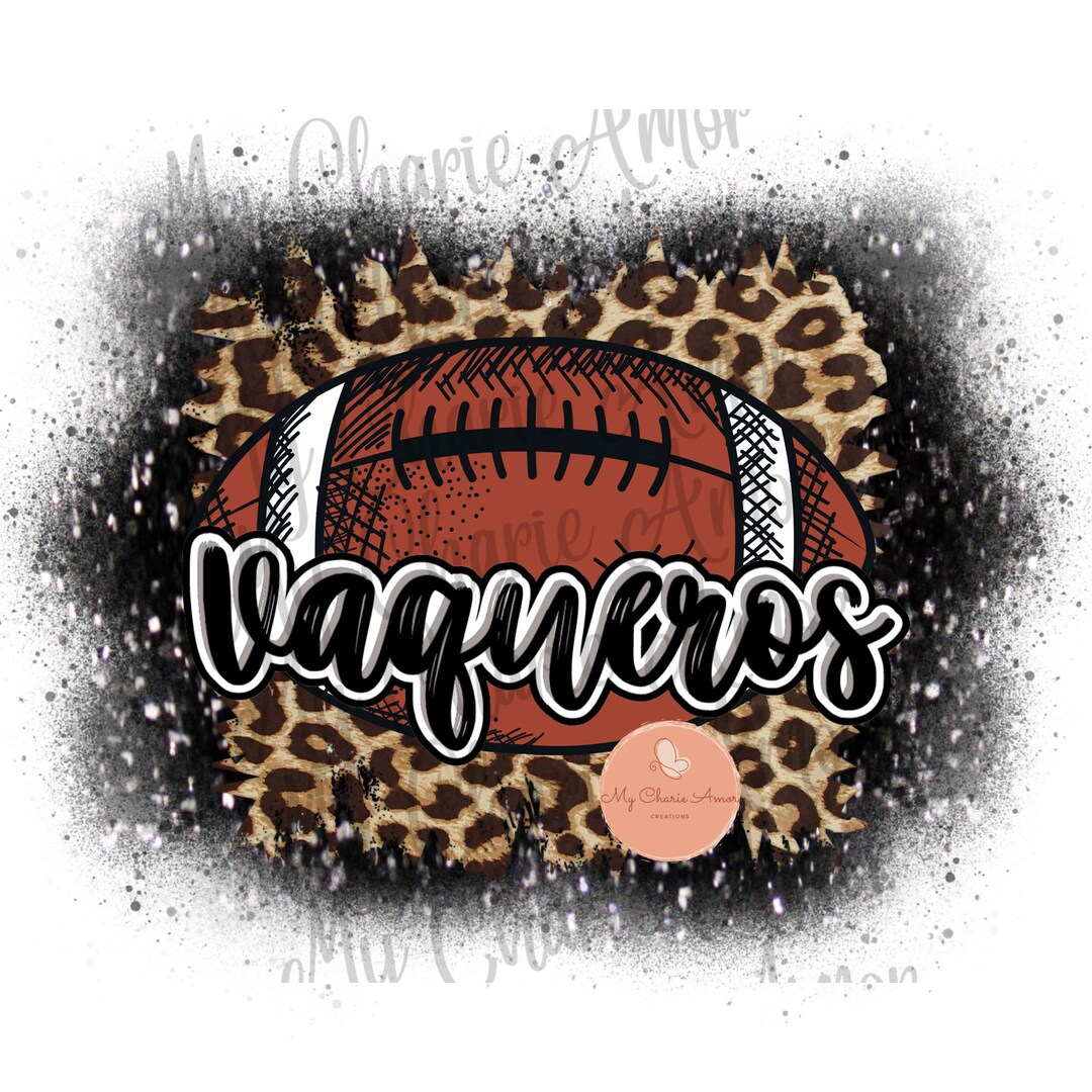 Vaqueros Png, Vaqueros Football Team, Cheetah Print, Glitter, Black ...