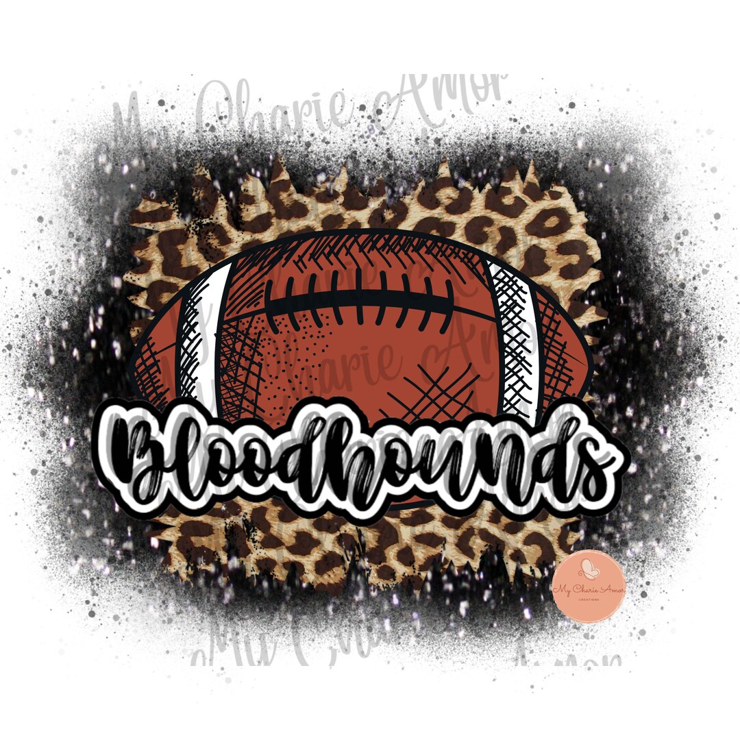 Bloodhounds Png, Bloodhounds Football, Team, Sublimation, Cheetah Print ...
