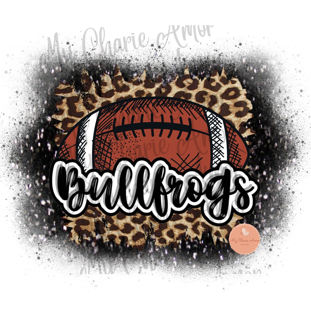 Bullfrogs Png, Bullfrogs Football, Team, Sublimation,cheetah Print ...