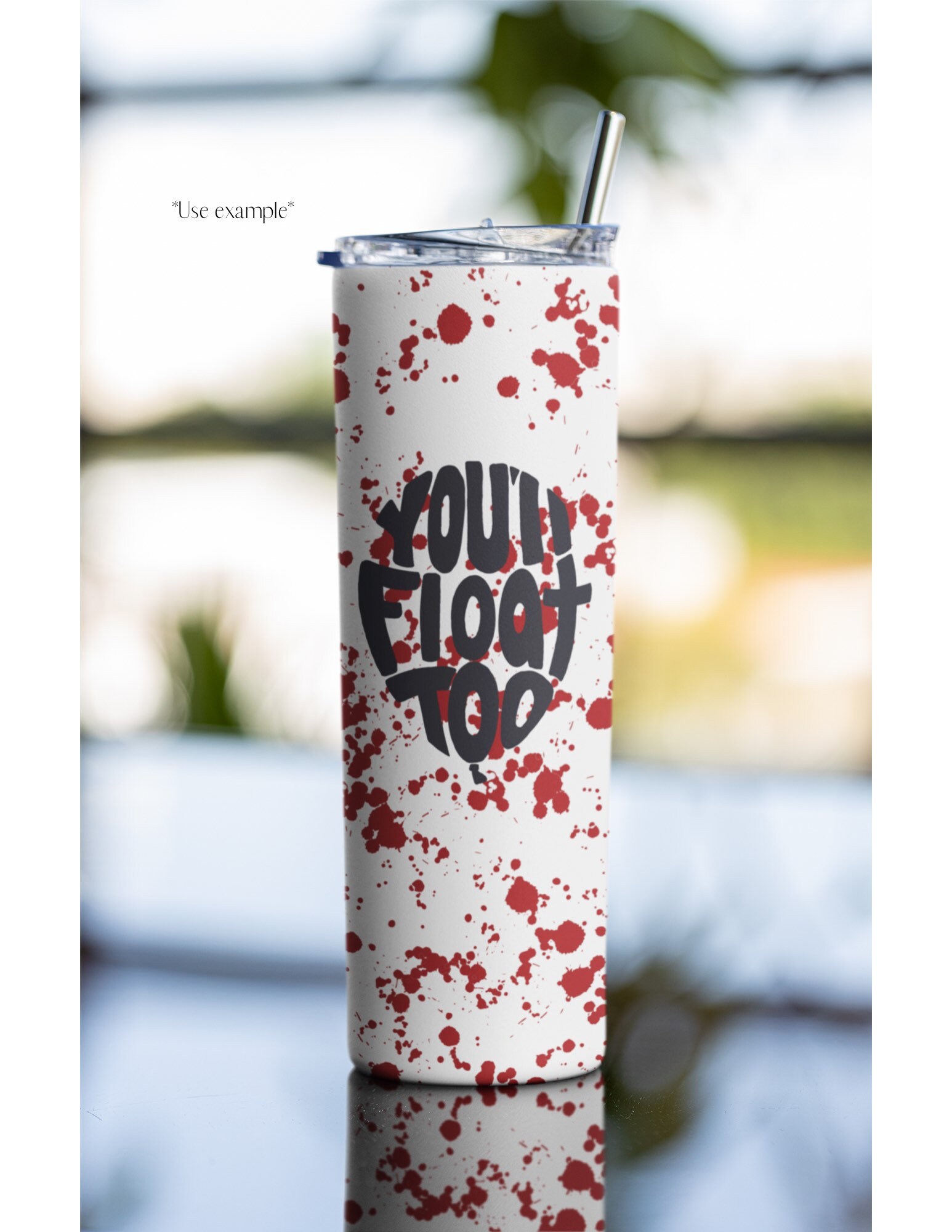 Horror SVG File you'll Float Too Balloon Horror Decal Stephen Kings IT ...