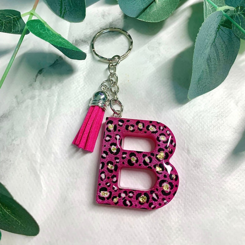 Leopard Prints Keychains - Etsy UK