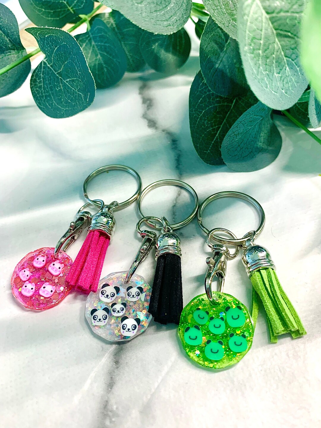 Animal Face Shopping Trolley Token - Panda, Frog, Pig// Trolley Coin ...