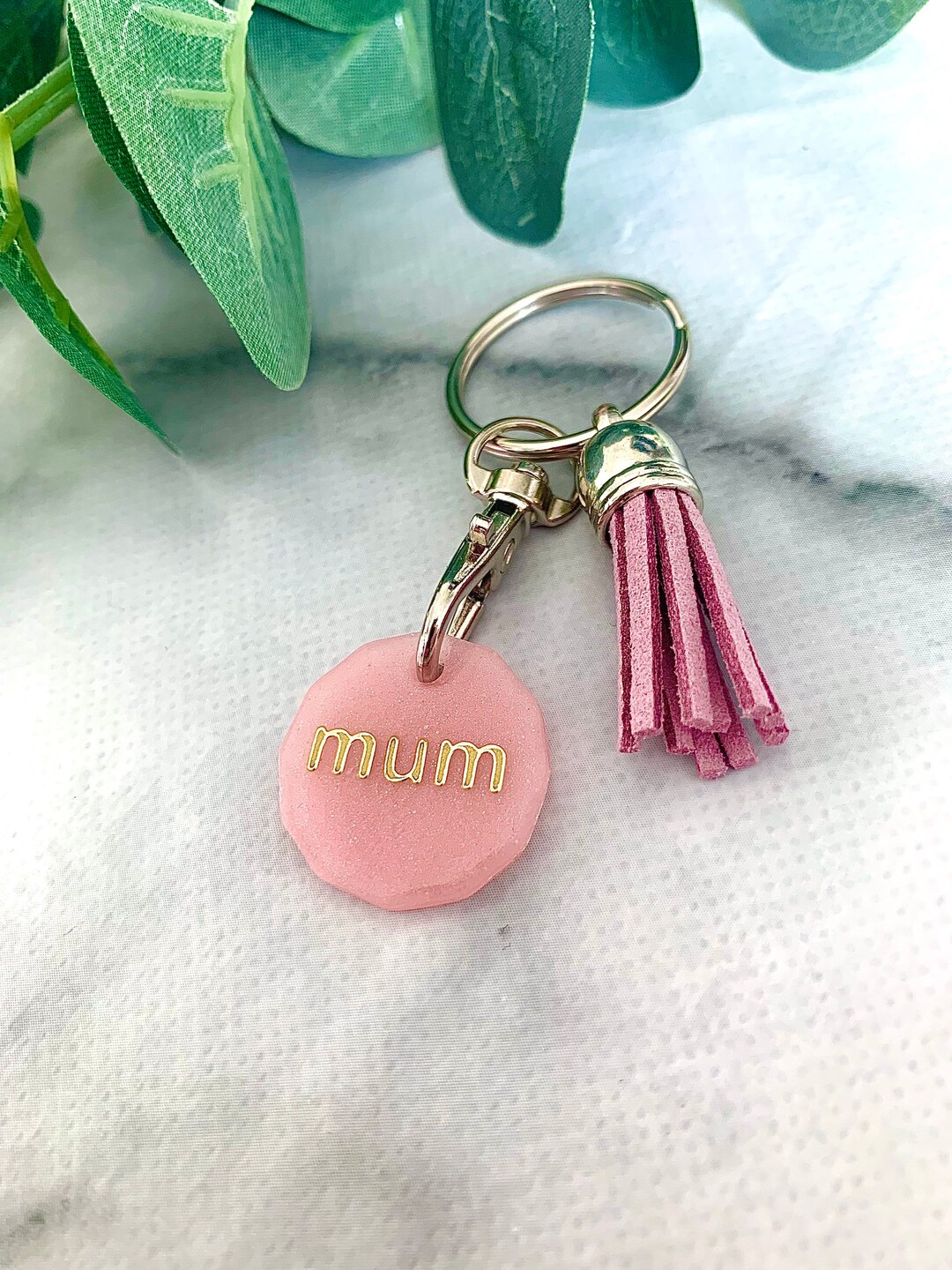 Pink Mum Resin Trolley Token //mothers Day Gift, Trolley Coin, Shopping ...