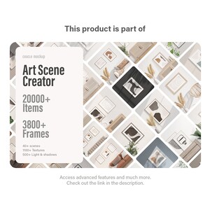 Frame Mockup Bundle, Frame Mockup Creator, Scene Creator, Frame Mockup ...