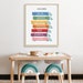 Colors Vehicle Posters Playroom Learning Prints Home School - Etsy