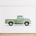 Set of 6 Vintage Sage Green Vehicle Prints, Boys Room Decor, Retro Car ...