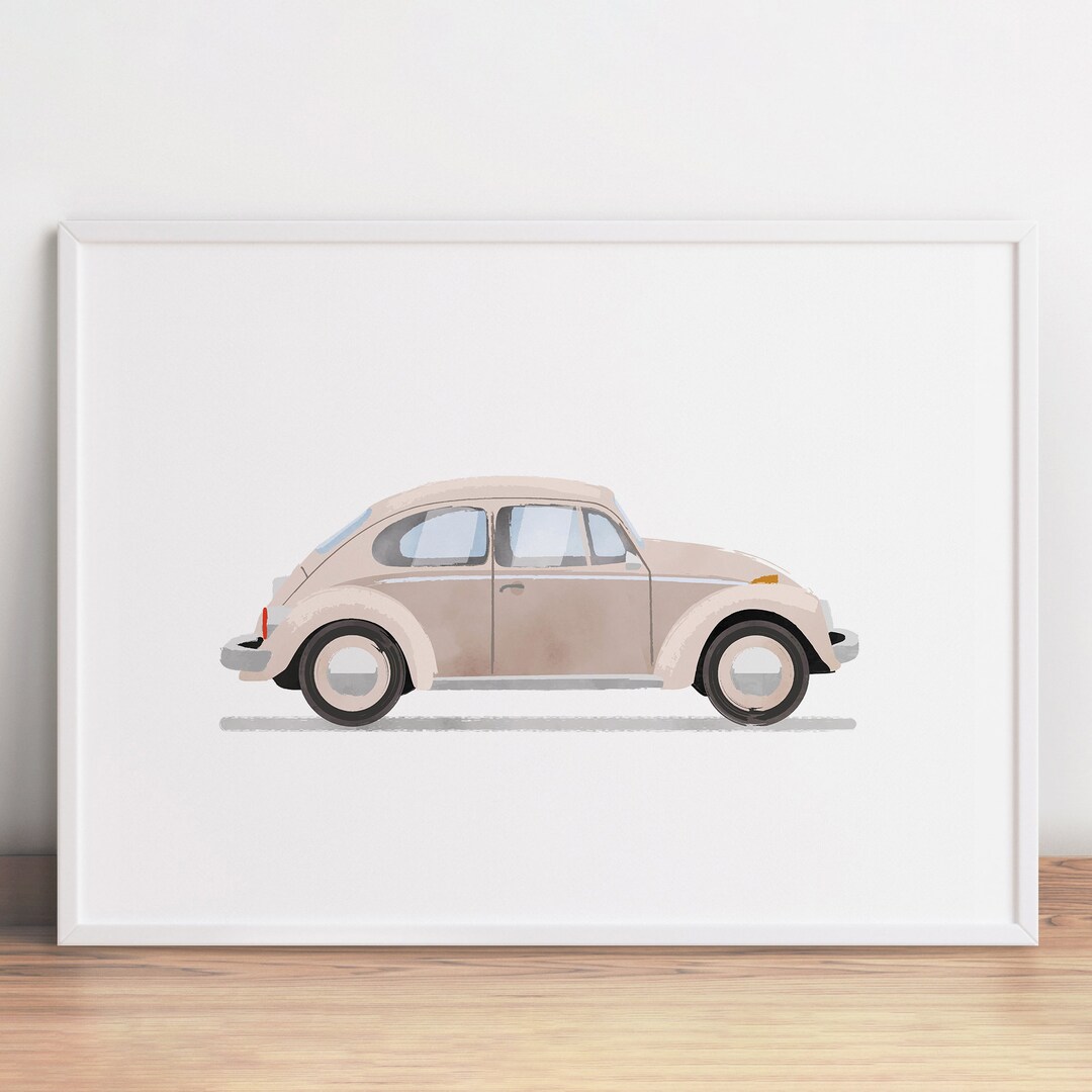 Vintage Car Print, Classic Car Wall Art, Transportation Decor, Big Boy ...