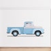 Set of 6 Vintage Baby Blue Vehicle Prints, Boys Room Decor, Retro Car ...