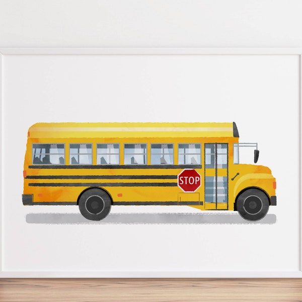 Bus Print - Etsy