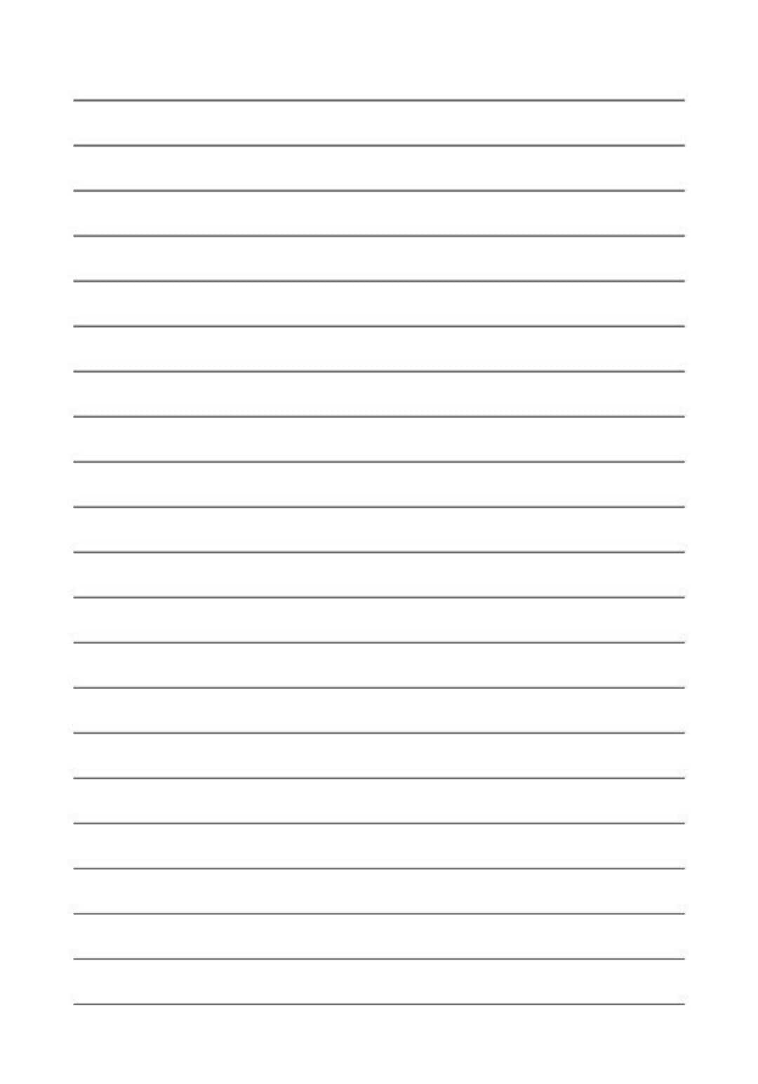 A5 Lined Paper Plain Planner Insert Refill - Etsy