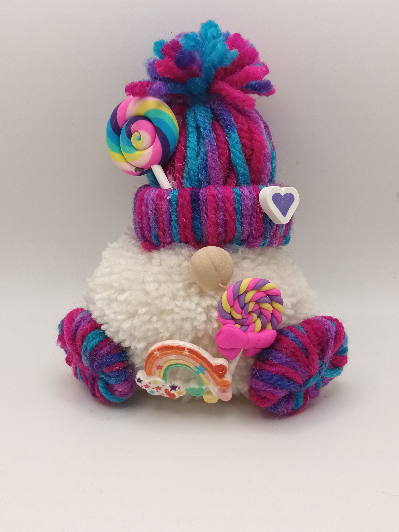 Pompom Gonk Hanging Decorations - Etsy