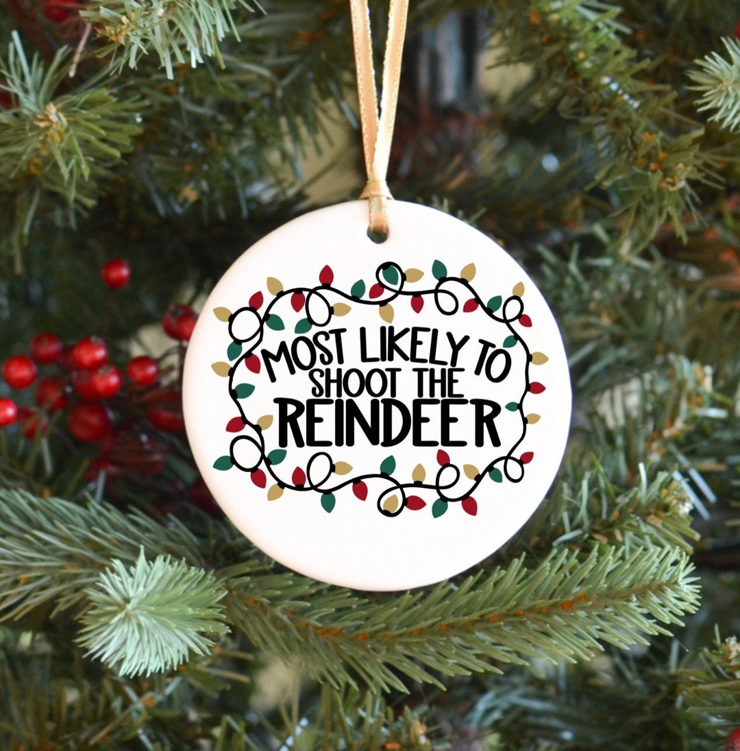 Most Likely To, Christmas Ornaments for Friends Personalized, Stocking ...