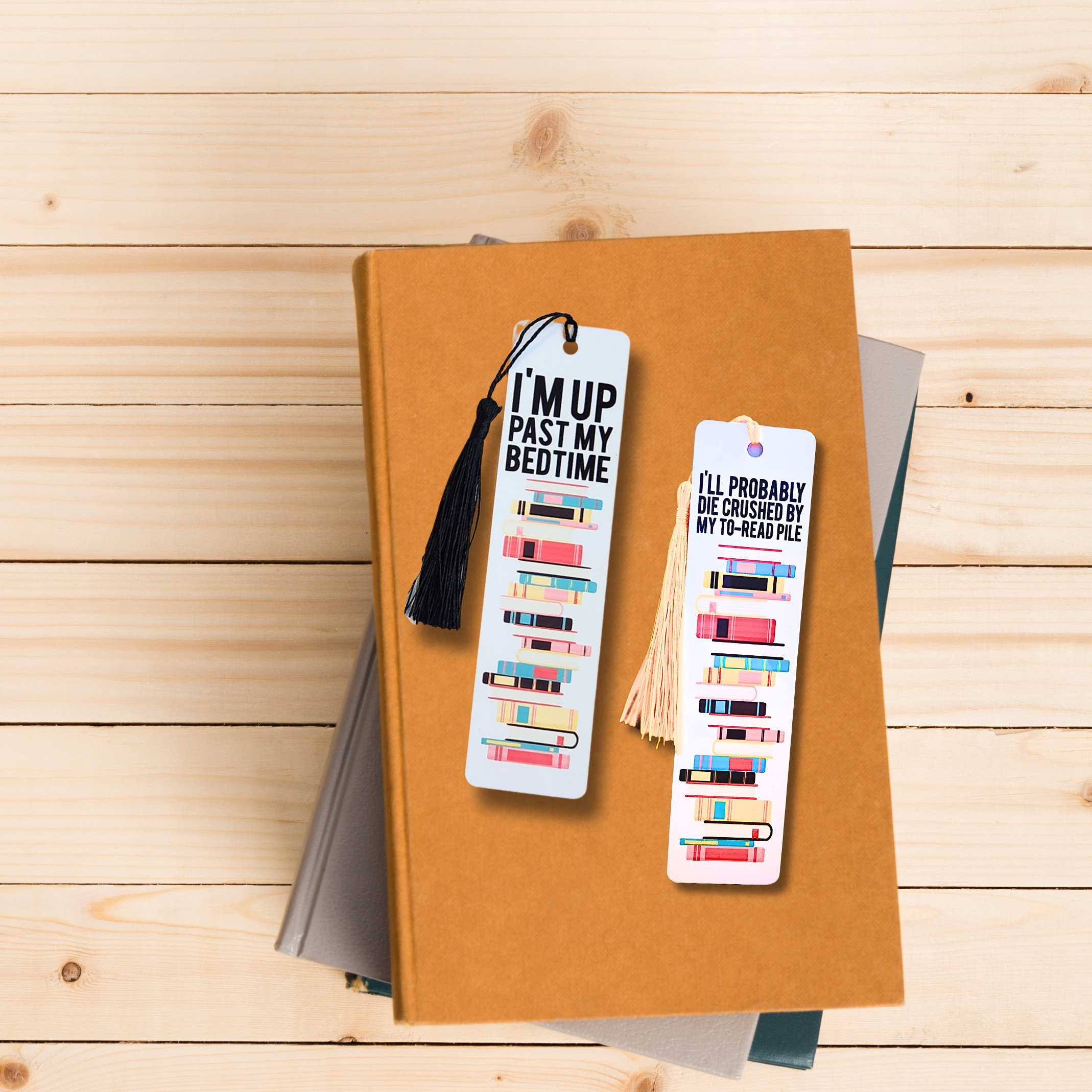 Emotional Support Bookmark, Bookish Book Lover Gift for Women, I Read ...
