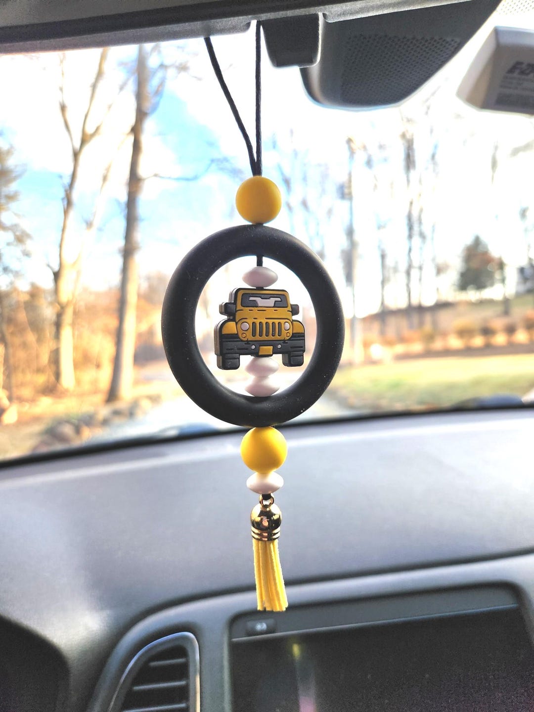 Beaded Car Charms, Truck Interior Accessories for Girls, Off-road ...
