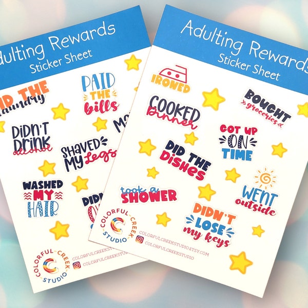 Good Job Stickers - Etsy