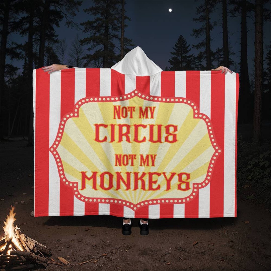 Cozy Clowncore Hooded Sherpa Blanket Weirdcore Clowncore Clothing ...