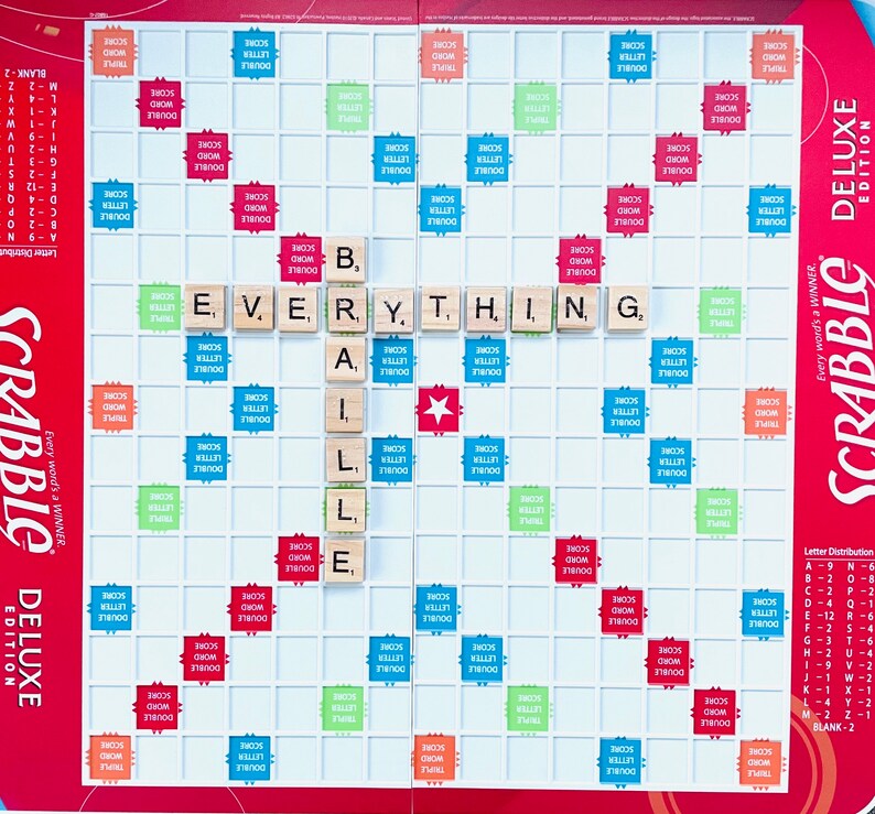 Braille Scrabble Tiles Gift for the Blind Braille Gift - Etsy