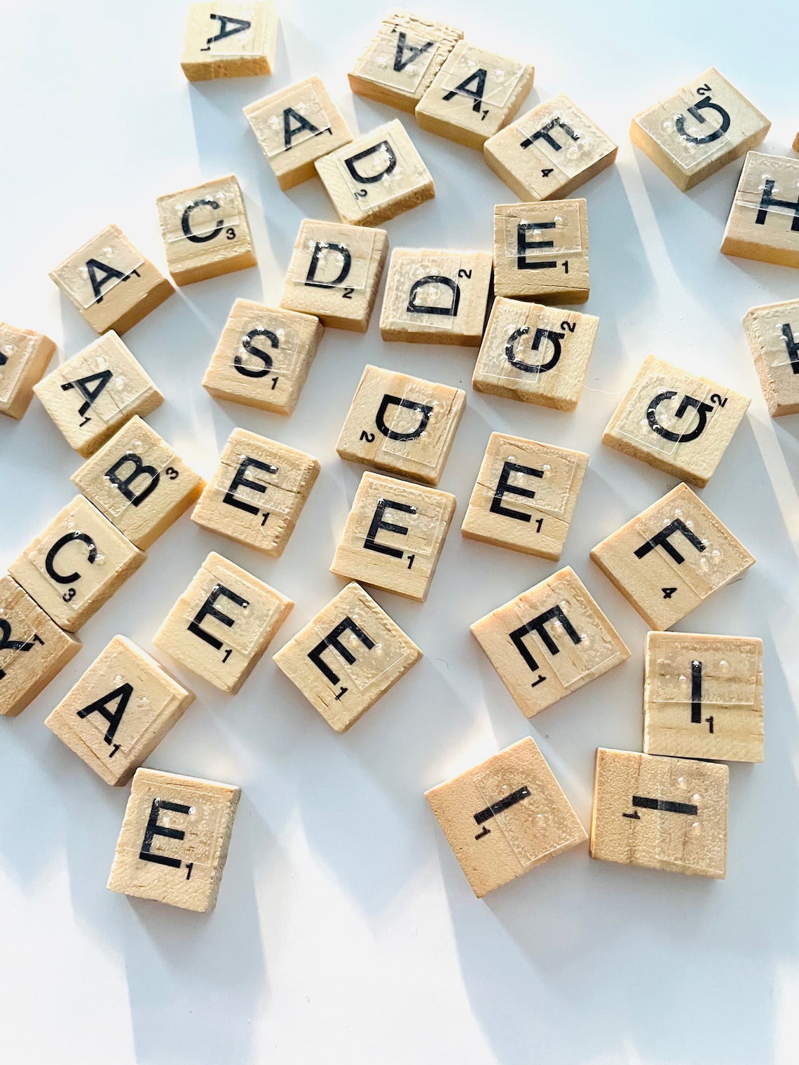 Braille Scrabble Tiles Gift for the Blind Braille Gift - Etsy