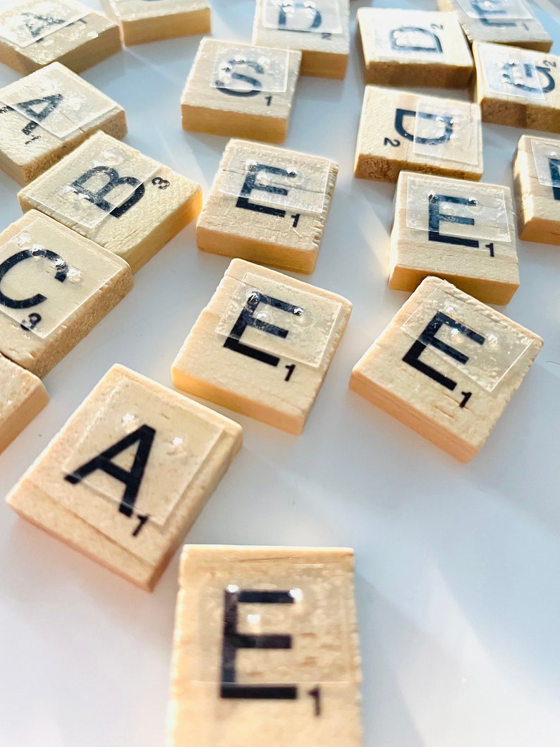 Braille Scrabble Tiles Gift for the Blind Braille Gift - Etsy