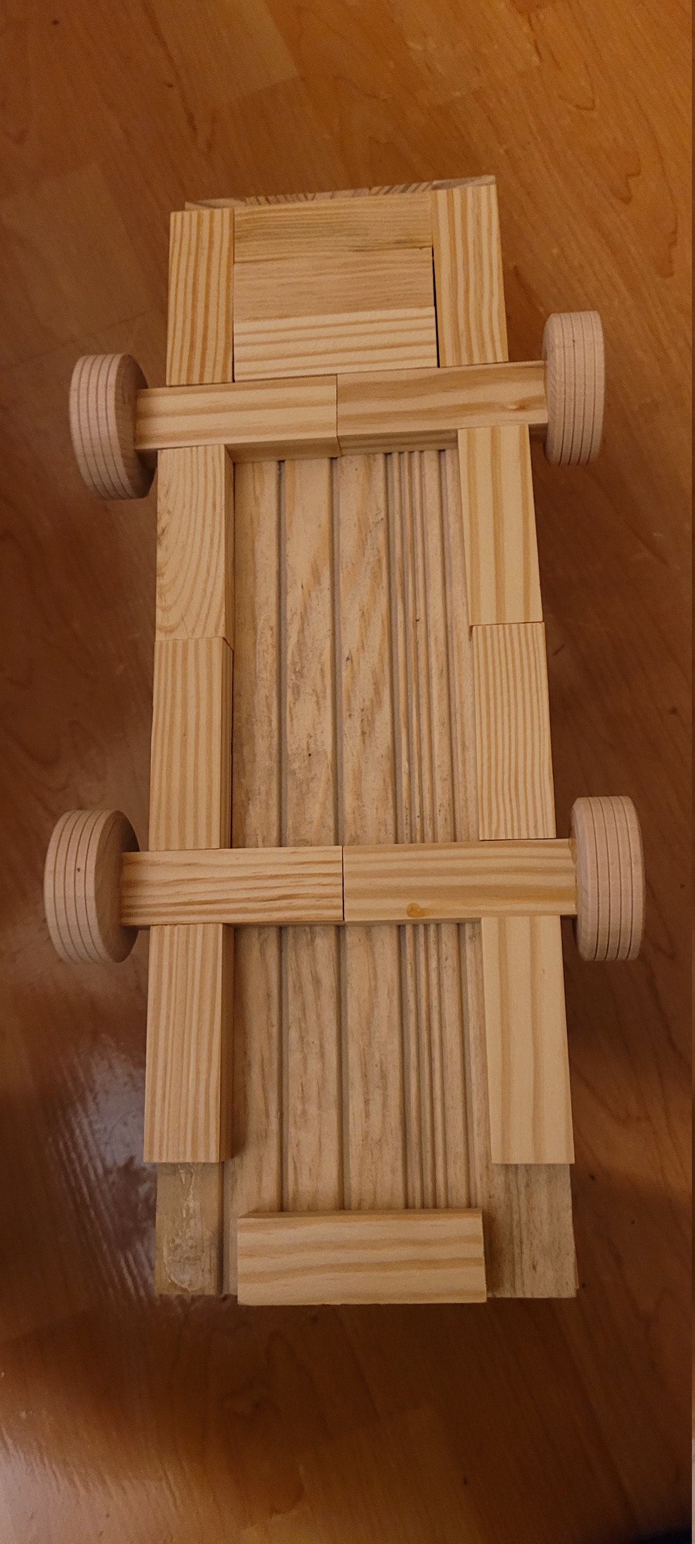 Homemade Wooden Toy Truck - Etsy