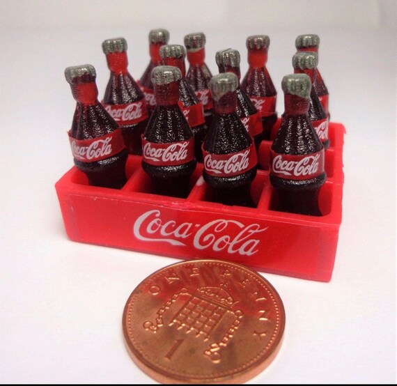 Art & Collectibles Dolls & Miniatures Miniatures 12pcs.Miniature Coke ...